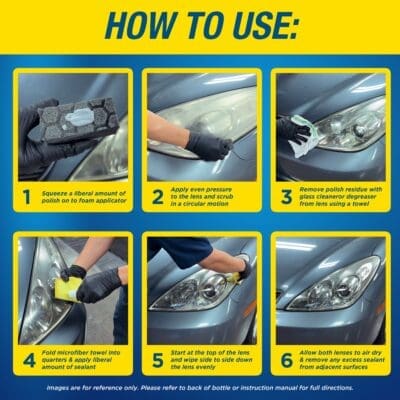 Rain-X® Pro Quick & Easy Headlight Restorer Kit - Rain-X