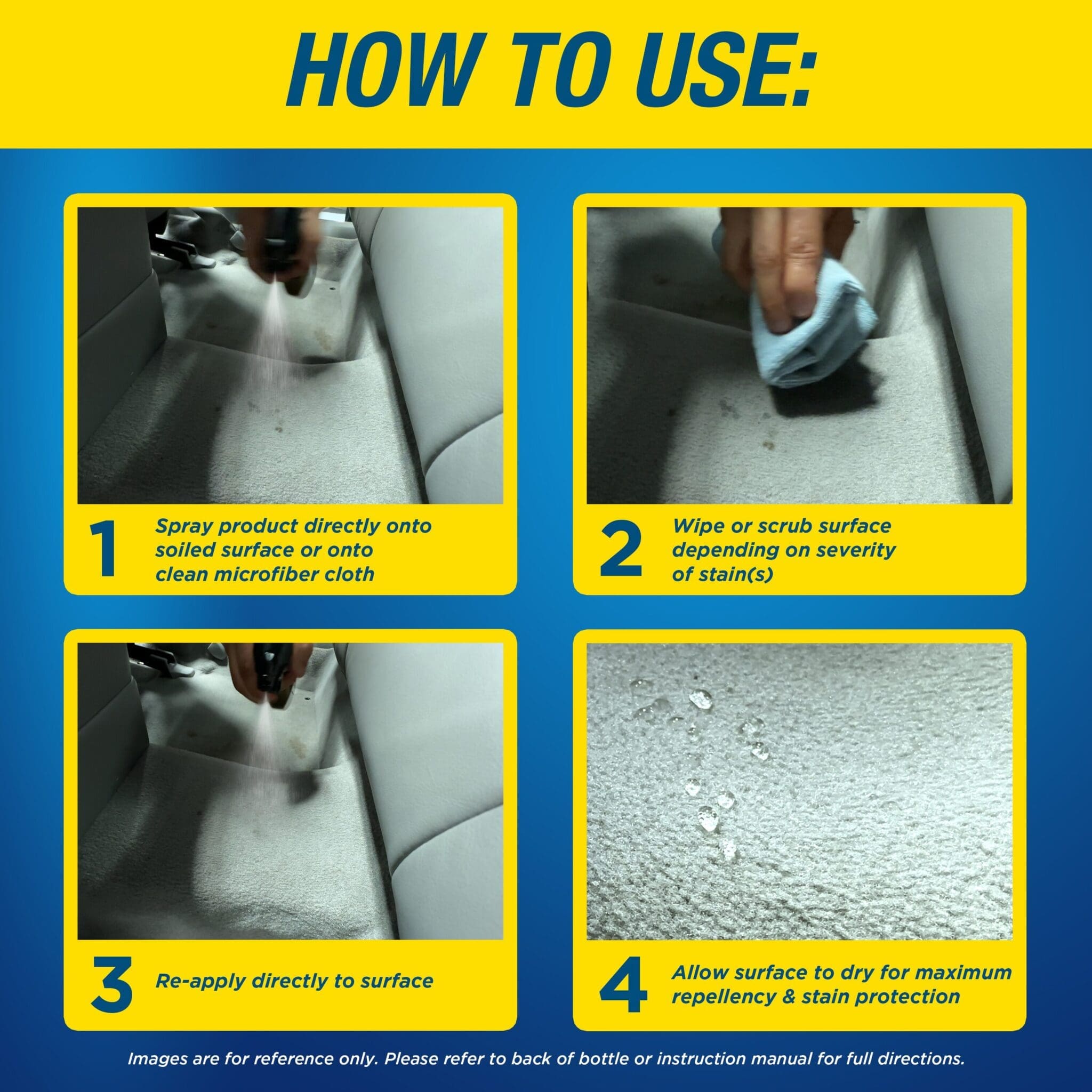 Rain-X® Pro Carpet and Upholstery Cleaner & Repellent - Rain-X
